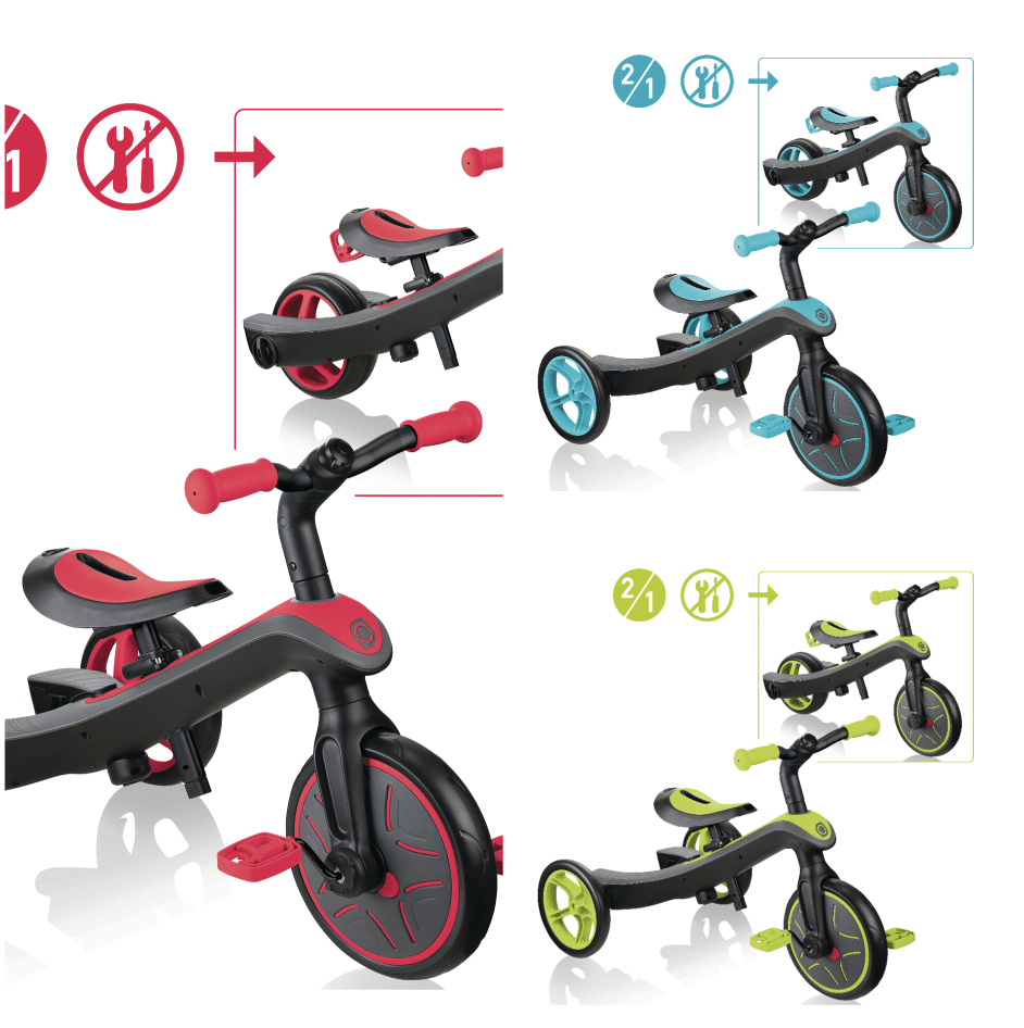 GLOBBER EXPLORER TRIKE 2in1, verschiedene Farben kaufen bei spiel-und ...